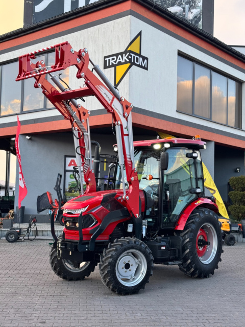 Ciągnik Hanwo HWB704C z kabiną i ładowaczem - 75 KM > HANWO